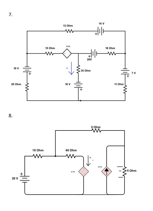 Solved Instructions: Unless otherwise stated, solve for the | Chegg.com