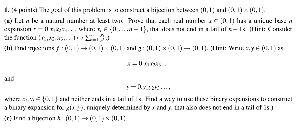 Please write a proper mathematical proof. I am trying | Chegg.com
