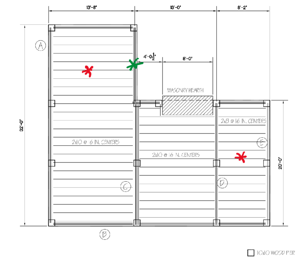 The plan below represents the ground floor of a | Chegg.com