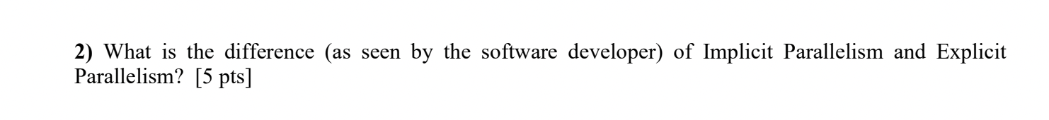 Solved 2) What is the difference (as seen by the software | Chegg.com