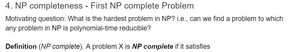What is NP? See the definition in Section 3 of L8. | Chegg.com