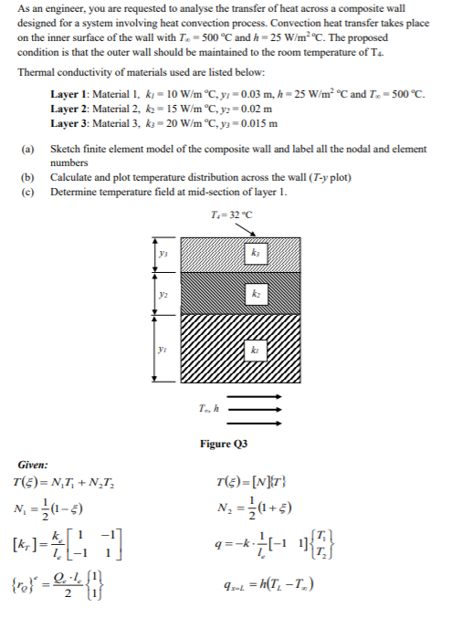 Solved As an engineer, you are requested to analyse the | Chegg.com