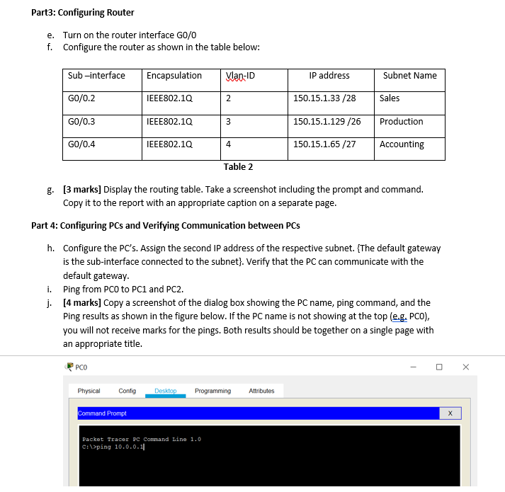 Solved ASSIGNMENT 4 - VLAN Configuration In this assignment, | Chegg.com