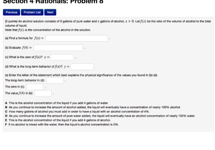Solved Section 4 HatIonais. Problem Previous Problem List | Chegg.com