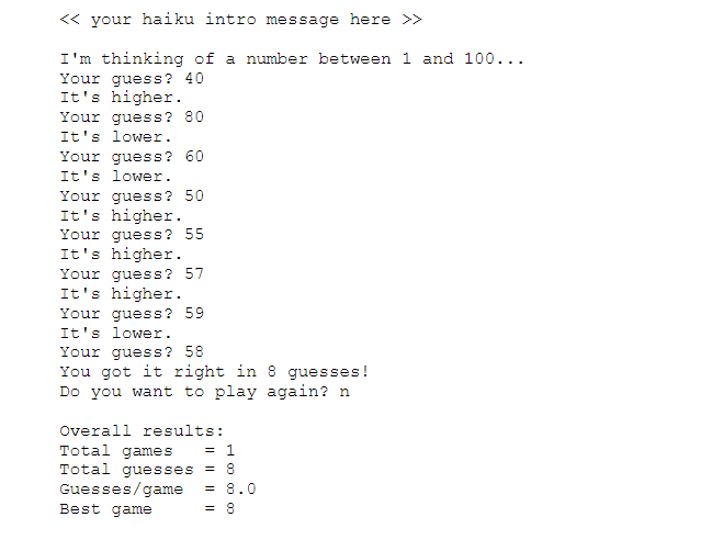 Solved This assignment focuses on while loops and random | Chegg.com
