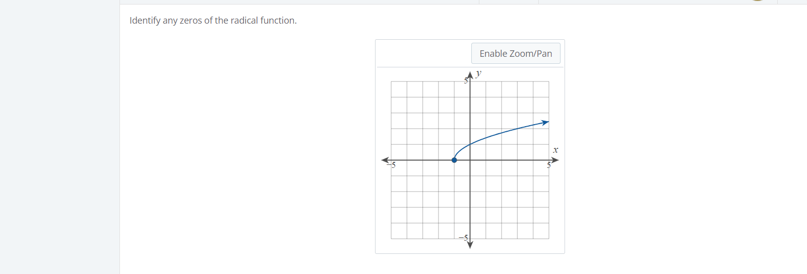 Solved Identify any zeros of the radical function. | Chegg.com Solved Identify any zeros of the radical function. | Chegg.com