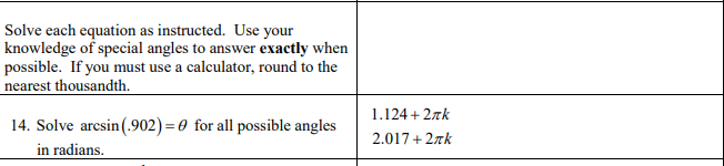 Solved Please help!! This lesson is over inverse trig | Chegg.com