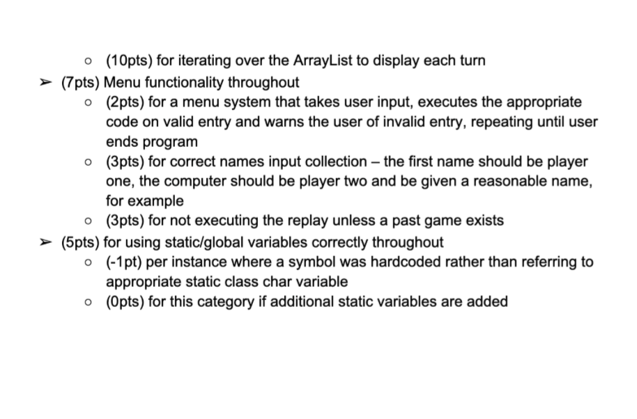 Solved I need the starter code filled out completely please. | Chegg.com