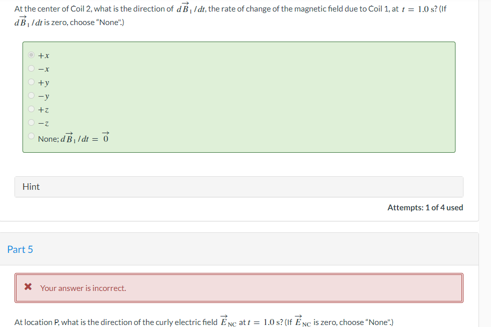 Solved In lab, you set up two thin coils as shown below.Coil | Chegg.com