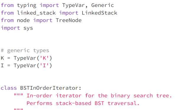 Solved Task B Using the scaffold of the AVLTree class in | Chegg.com