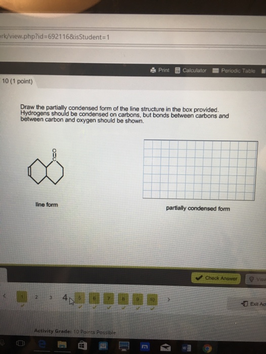 Solved Draw the partially condensed from of the line | Chegg.com