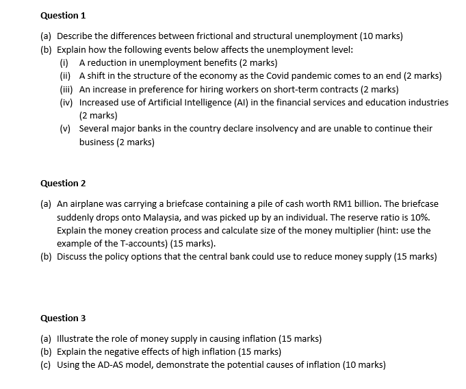 Solved (a) Describe the differences between frictional and | Chegg.com