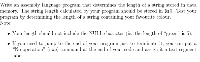 Solved Write an assembly language program that determines | Chegg.com