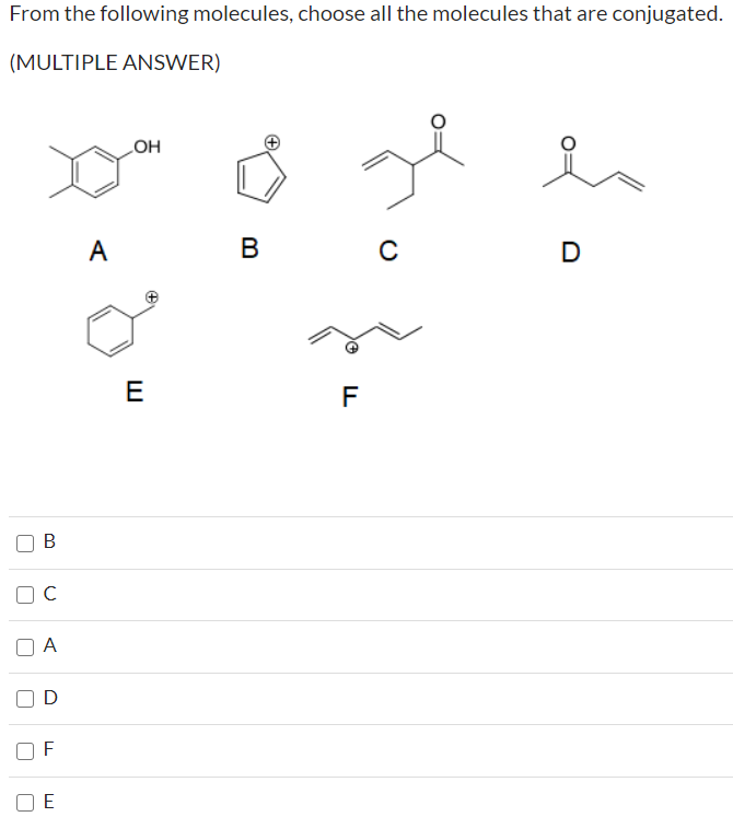 Solved Closely investigate the structures of following | Chegg.com