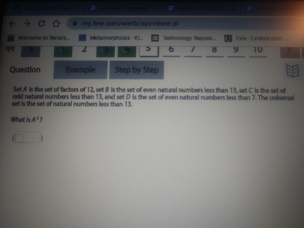 Solved E → C my.hrw.com/wwtb/api/viewer.pl Welcome to | Chegg.com