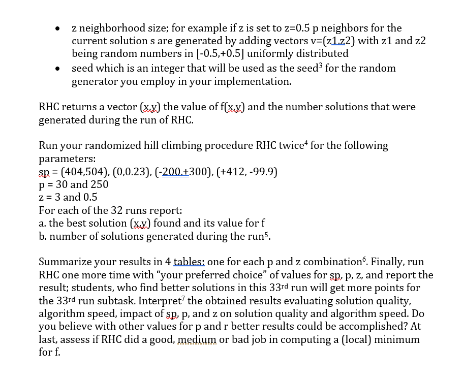 Solved 1) On Probabilistic Search Algorithms: Implementing | Chegg.com