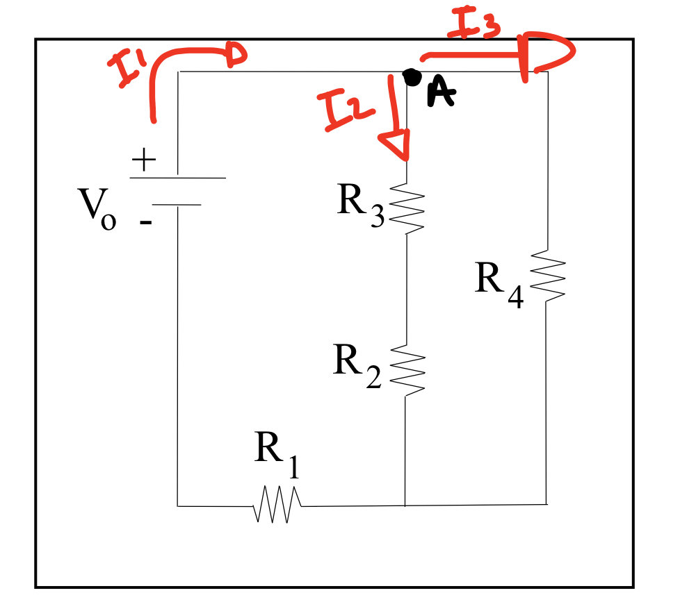 Solved For the first circuit, use equations 1 and 2 to write | Chegg.com