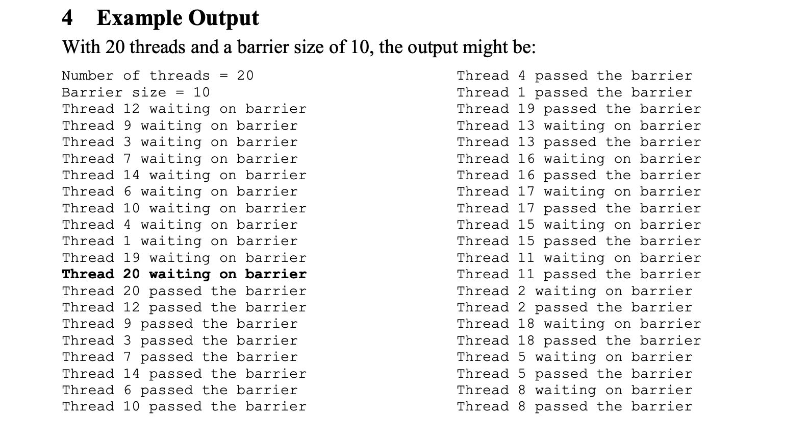 Solved Process.java public class Process implements | Chegg.com