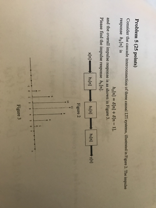Solved Consider the cascade interconnection of three causal | Chegg.com Solved Consider the cascade interconnection of three causal | Chegg.com