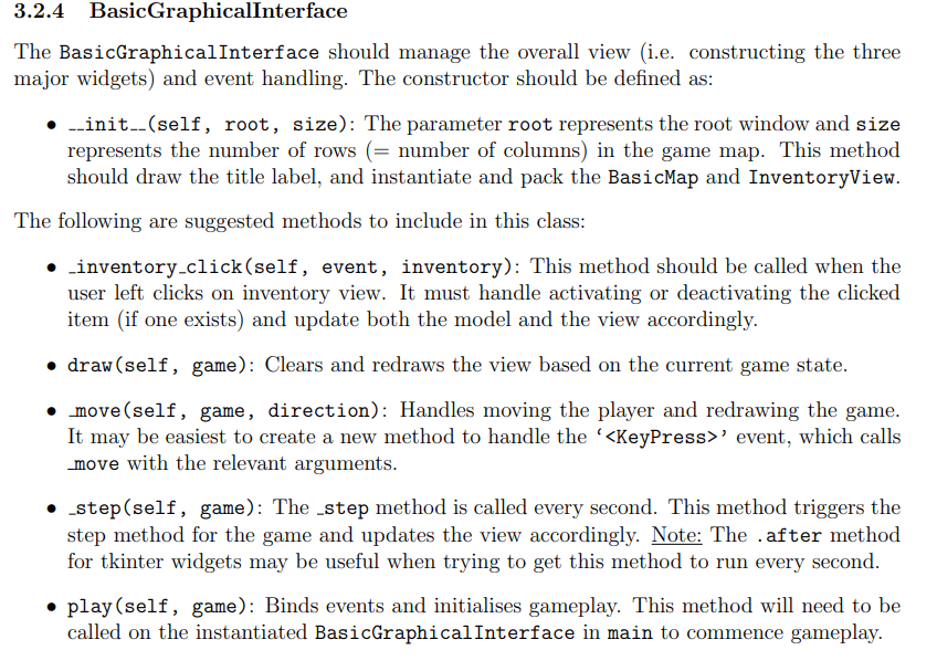 Solved Implement GUI by use python. This is a basic zombie | Chegg.com