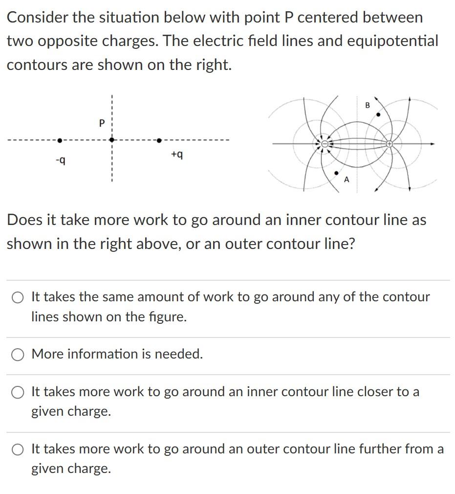 Solved Consider the situation below with point P centered | Chegg.com