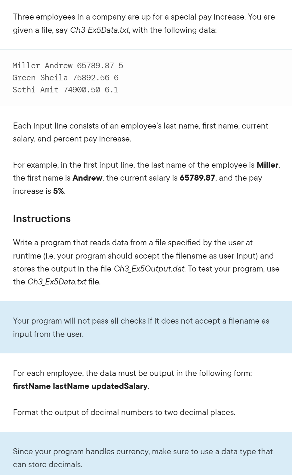 Solved Three employees in a company are up for a special pay | Chegg.com