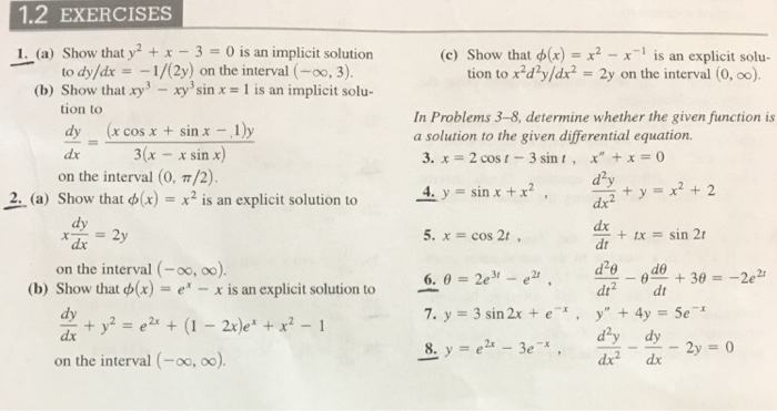 Solved (a) Show that y^2 + x - 3 = 0 is an implicit solution | Chegg.com