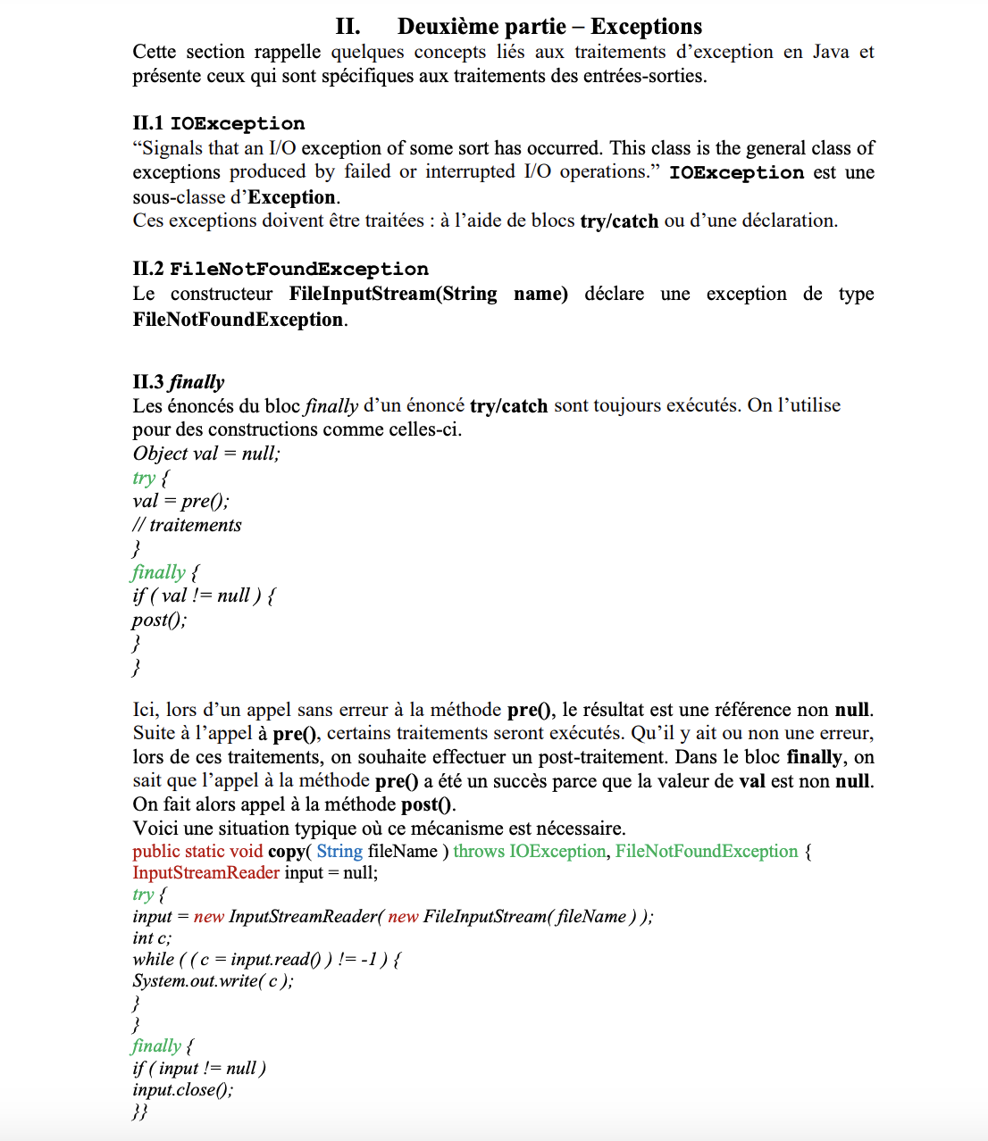 Le programme EX1. java ci-joint consiste à lire les | Chegg.com