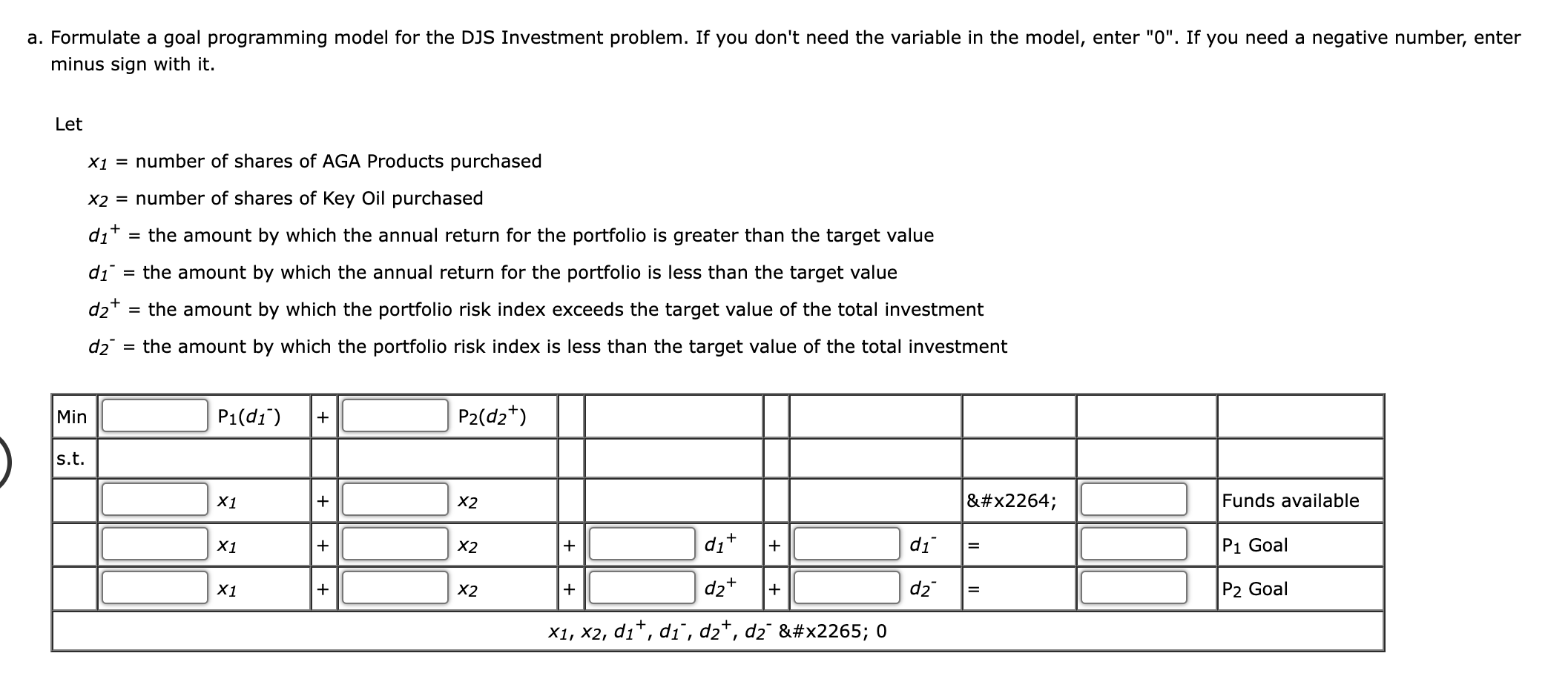 Solved Problem 14-02 (Algorithmic) DJS Investment Services | Chegg.com