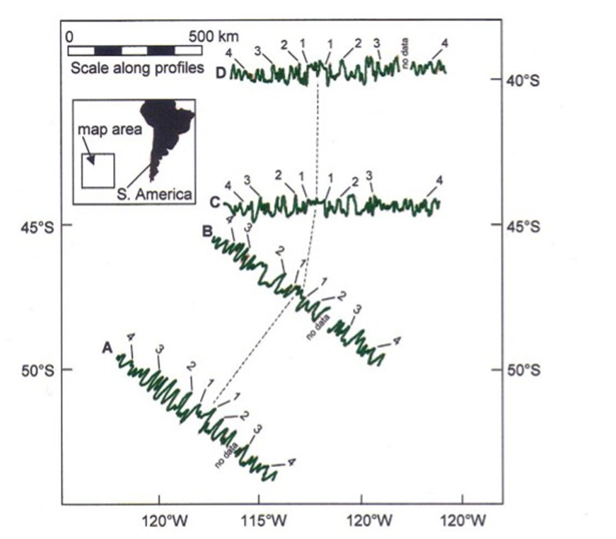 Solved Draw lines on both sides of the ridge in Figure 4 | Chegg.com