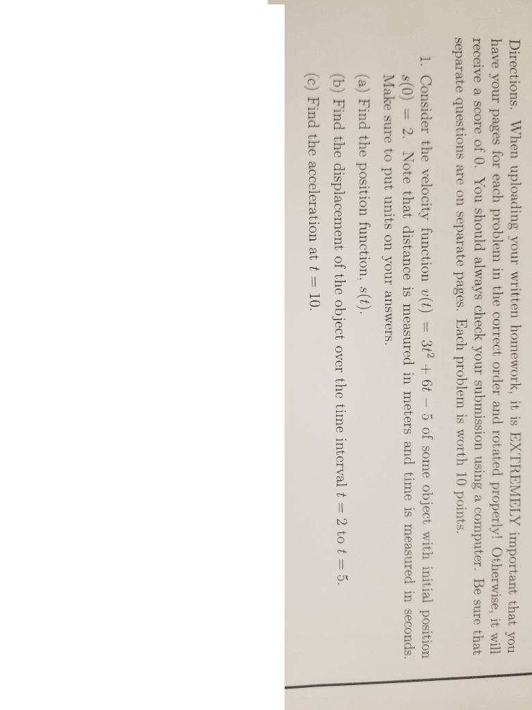 Solved Directions. When uploading your written homework, it | Chegg.com