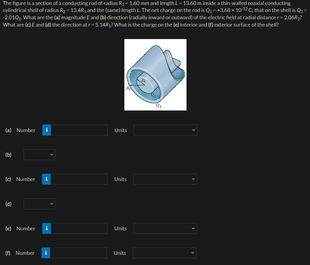 [Solved]: The figure is a section of a conducting rod of r