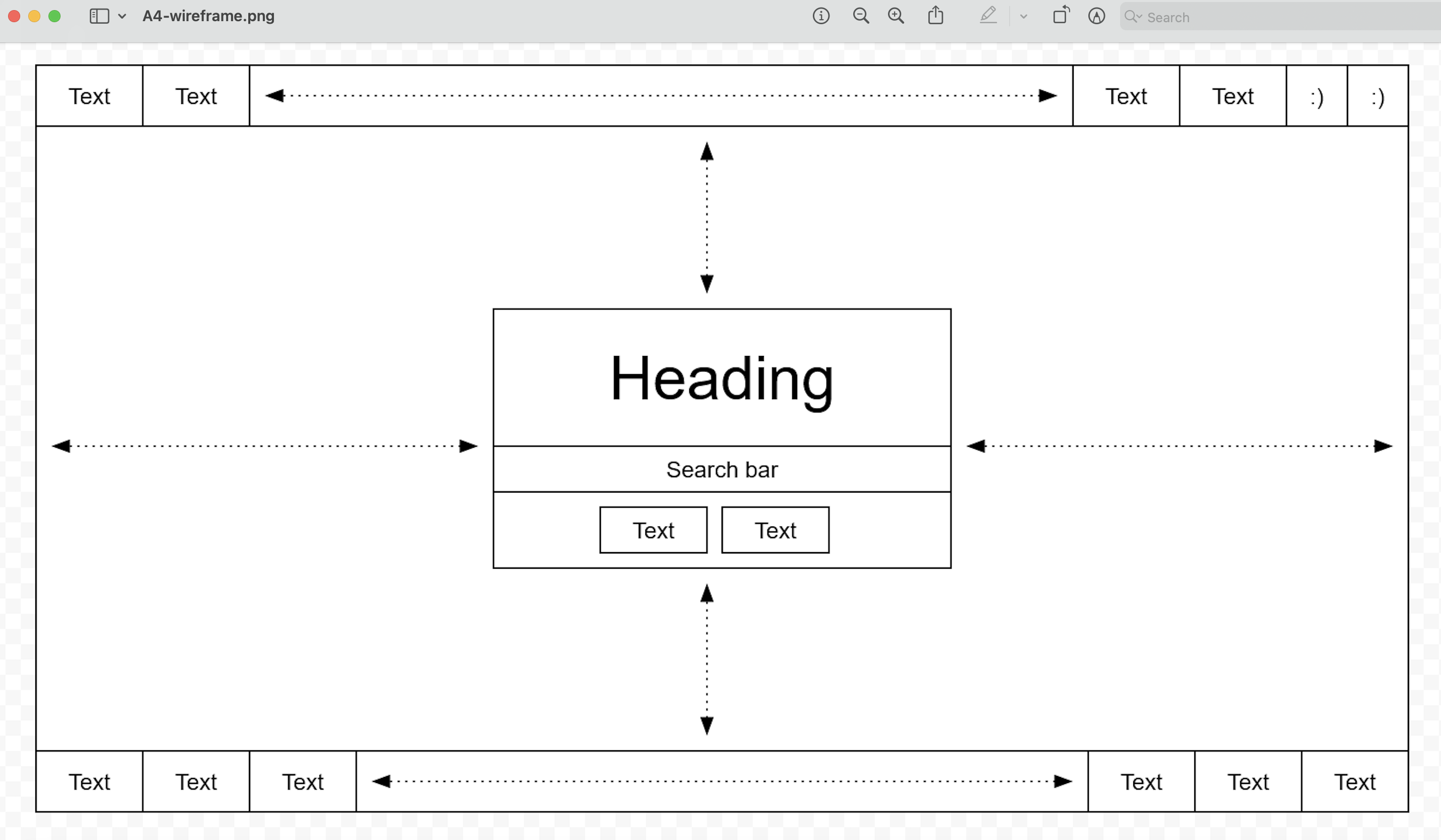 Solved Task is to replicate the following layout on three | Chegg.com