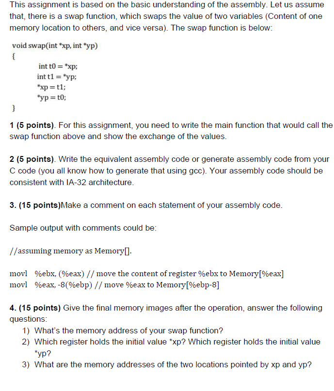 This Assignment Is Based On The Basic Understanding 2265