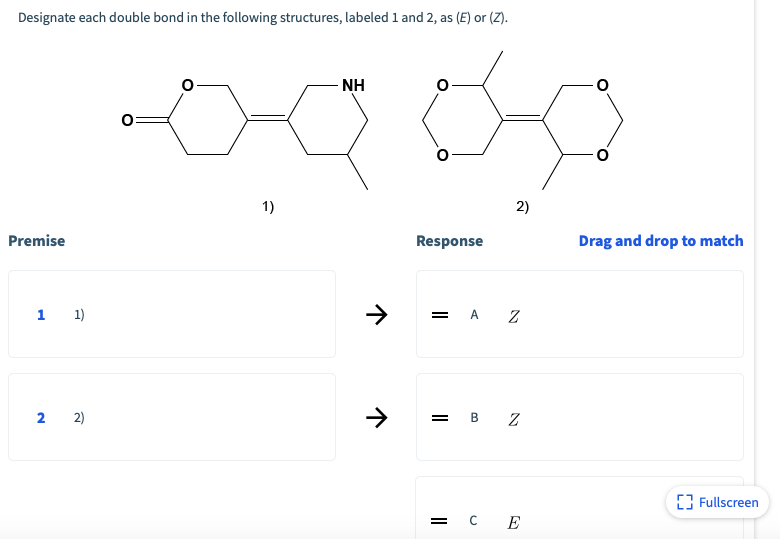 Solved Designate each double bond in the following | Chegg.com