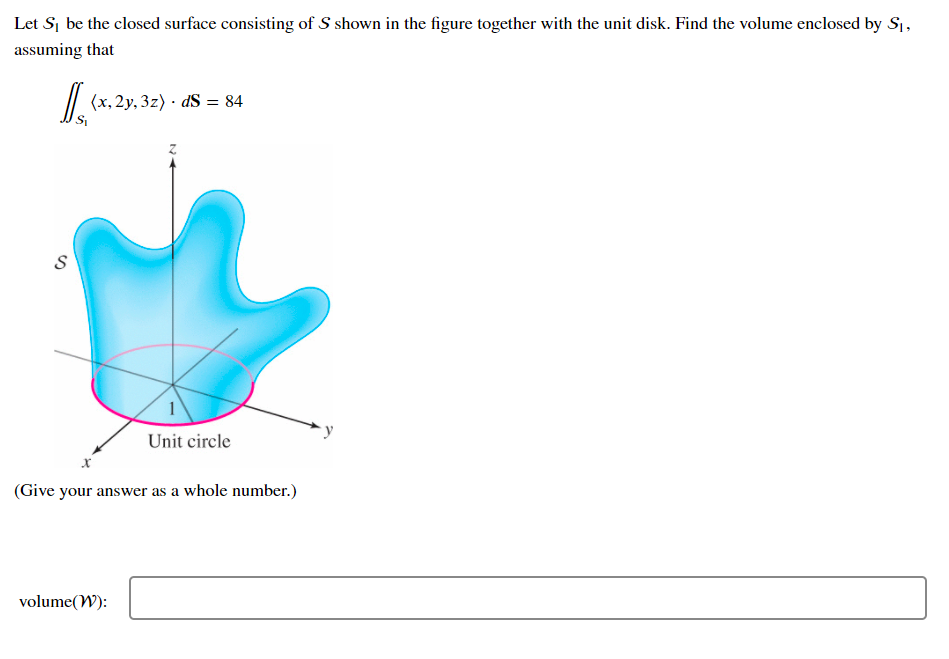 Solved Let S, be the closed surface consisting of S shown in | Chegg.com