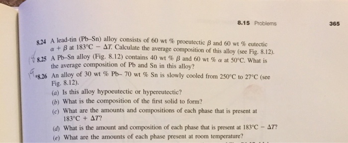 Solved CHAPTER 8 Phase Diagrams Application and Analysis | Chegg.com