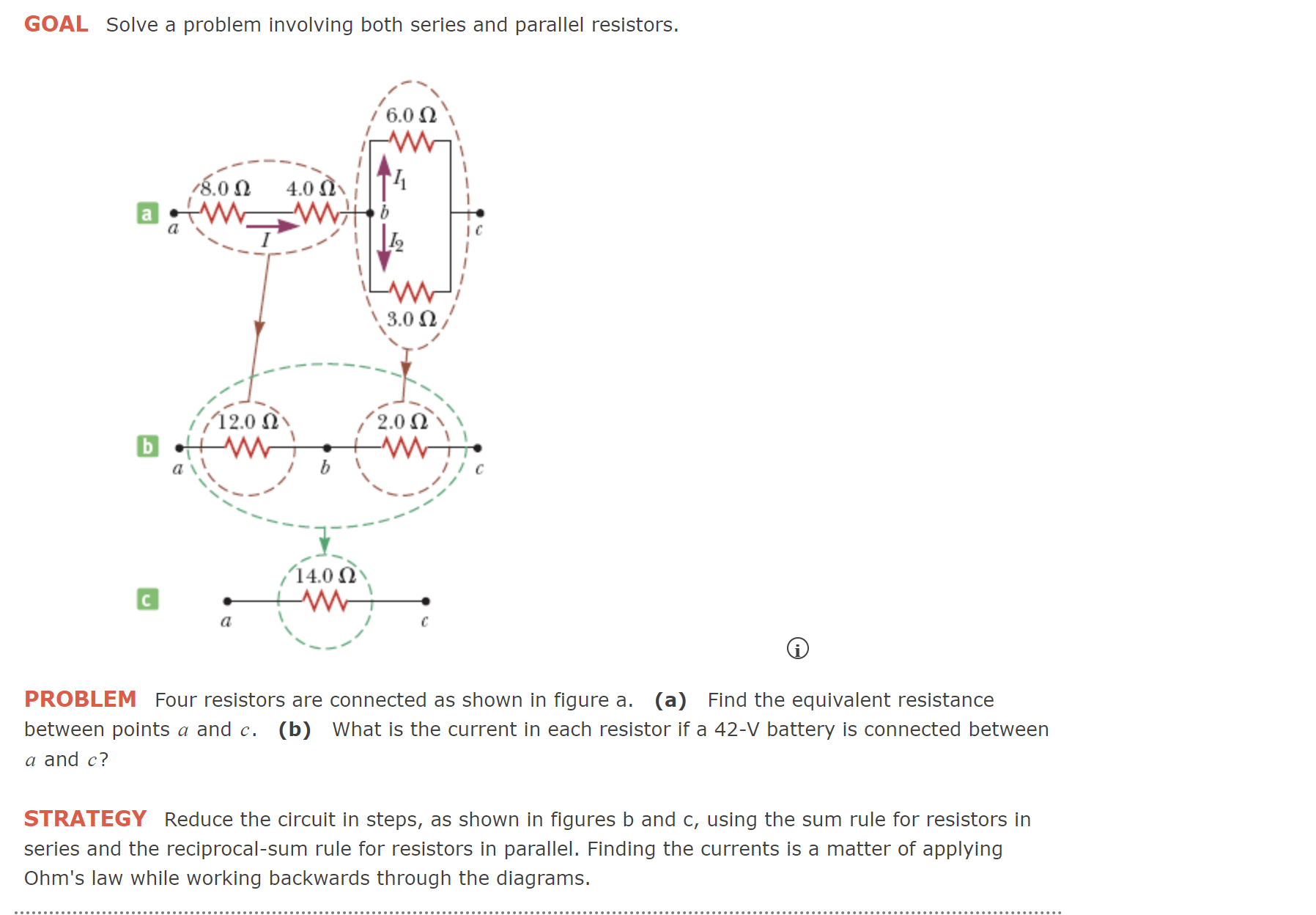 Solved GOAL Solve a problem involving both series and | Chegg.com