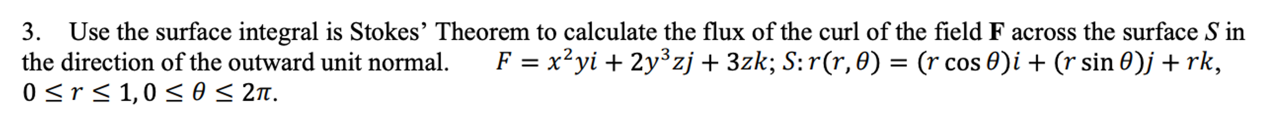Solved Use the surface integral is Stokes' Theorem to | Chegg.com