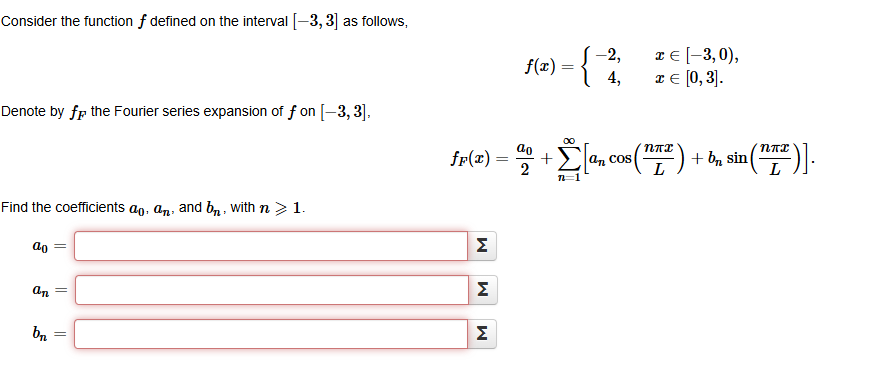 Solved (23-2)Consider the function f ﻿defined on the | Chegg.com