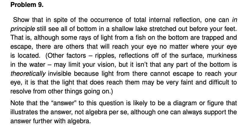 Solved Problem 9. Show that in spite of the occurrence of | Chegg.com