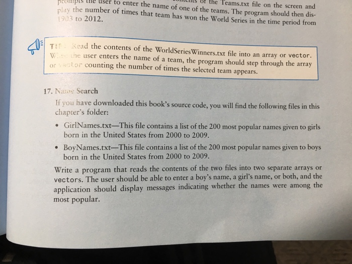 Solved Starting out with c++ (9th) edition chapter 7 | Chegg.com