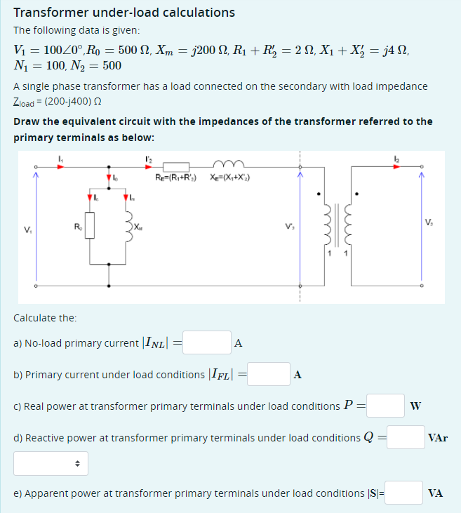 Transformer Load Calculations