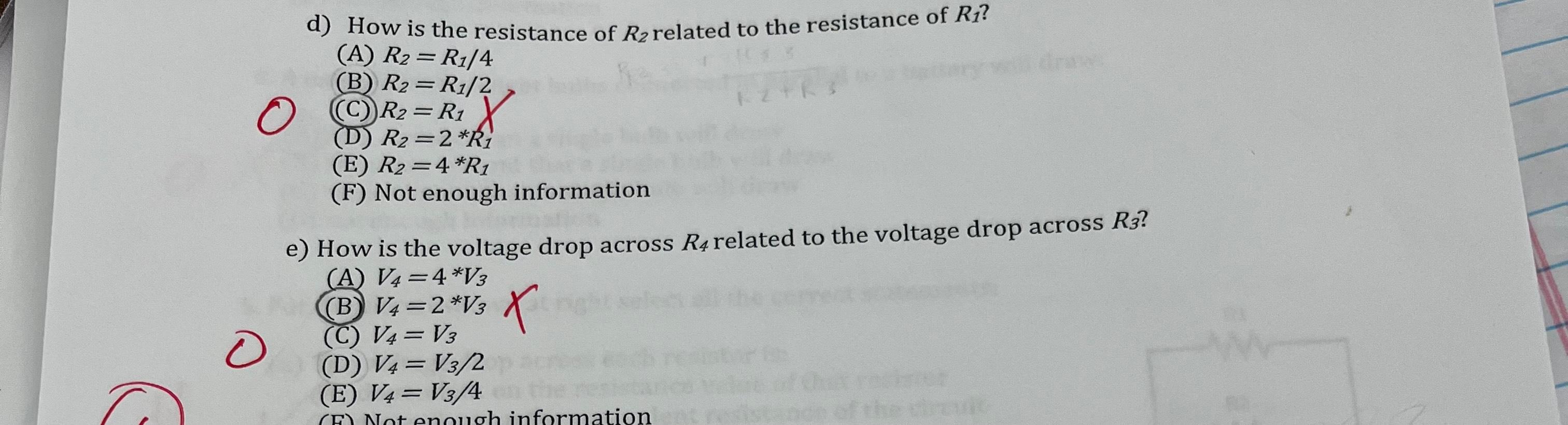 Solved 2. In the circuit below, R1, R2, R3, and R4 represent | Chegg.com