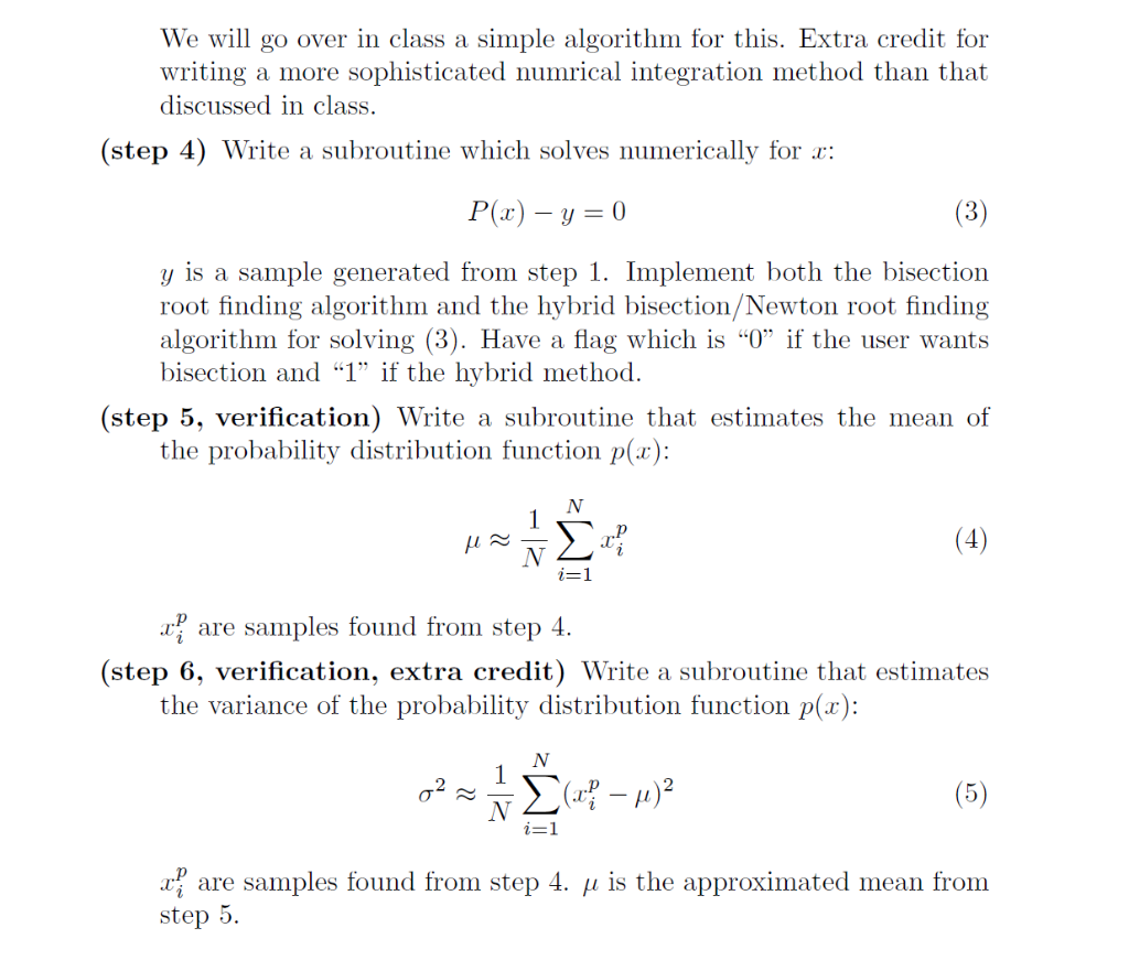 Numerical Analysis: Please write c++ program to solve | Chegg.com