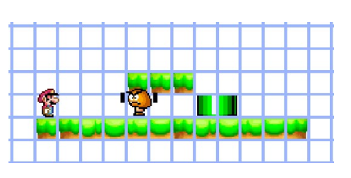 Solved The below figure represents a simple Mario game. The | Chegg.com