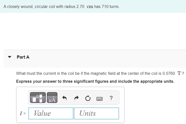 Solved A closely wound, circular coil with radius 2.70 cm | Chegg.com