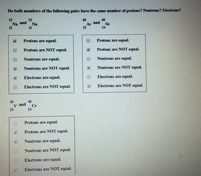 Solved Do both members of the following pairs have the same | Chegg.com