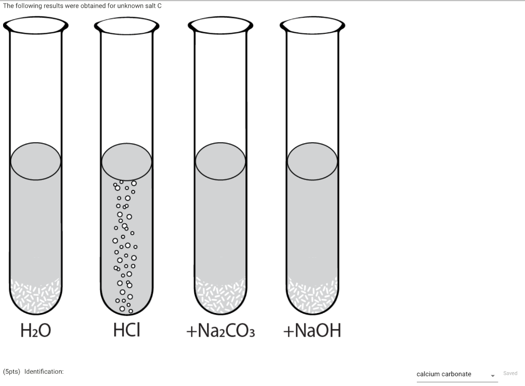 Solved Key: = colorless = solid = bubbles The following | Chegg.com