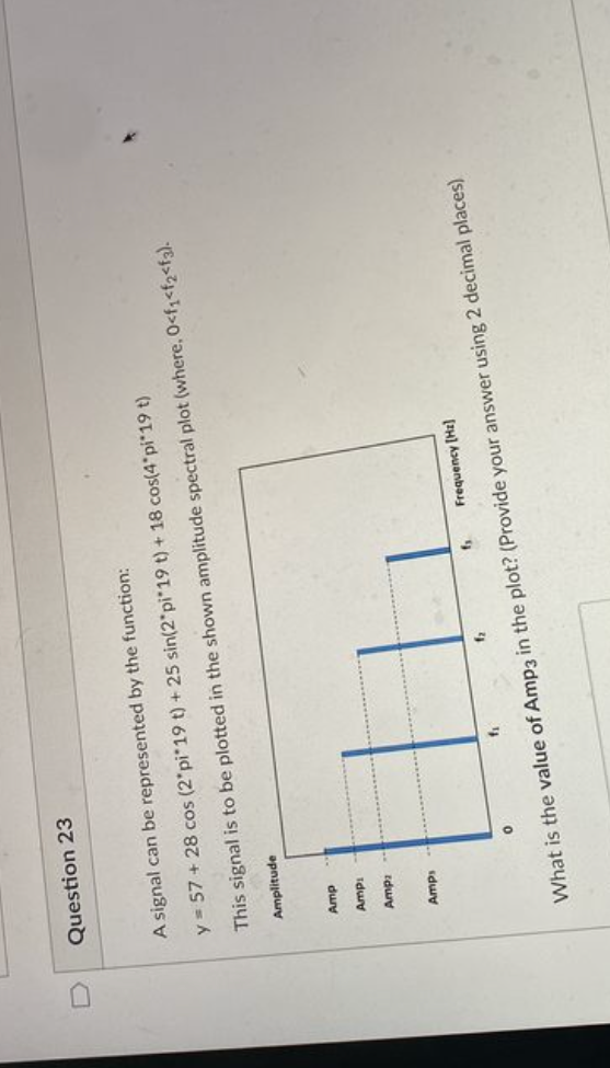 Solved A signal can be represented by the function: | Chegg.com